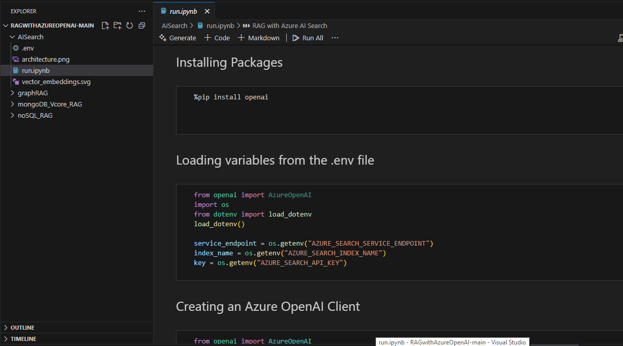 RAG with Azure & Python: Step-by-Step Guide - capracode.com